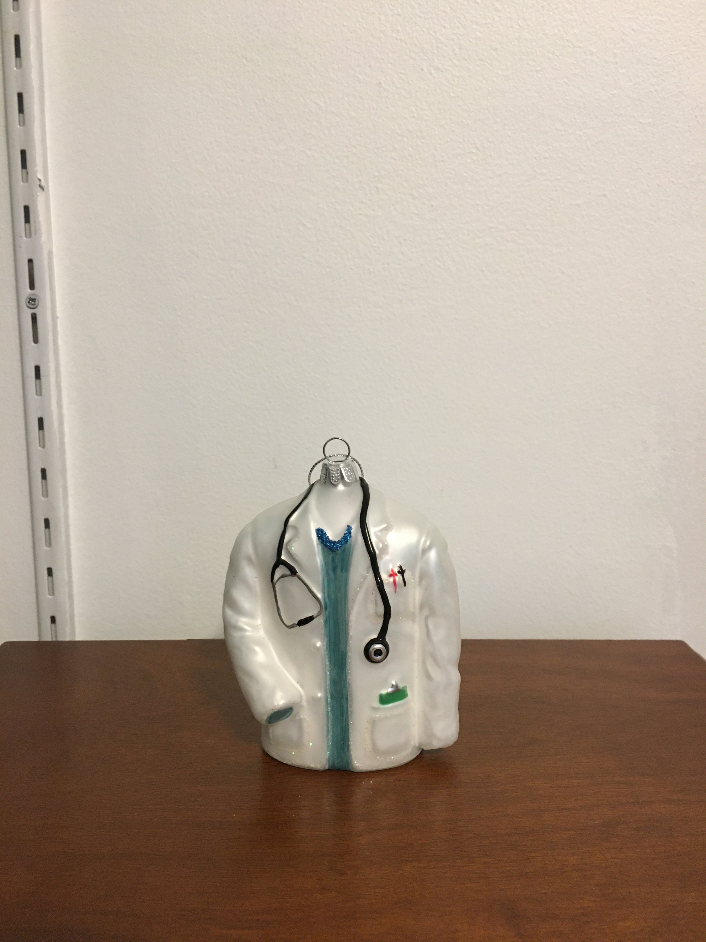 Doctor White Lab Coat Ornament With Stethoscope. Christmas - Etsy