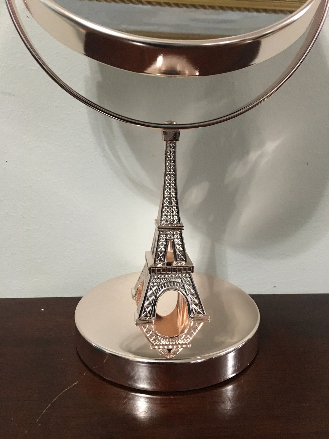 Table Top Magnifying Mirror. Paris Eiffel Tower Base. Lovely Gift - Etsy