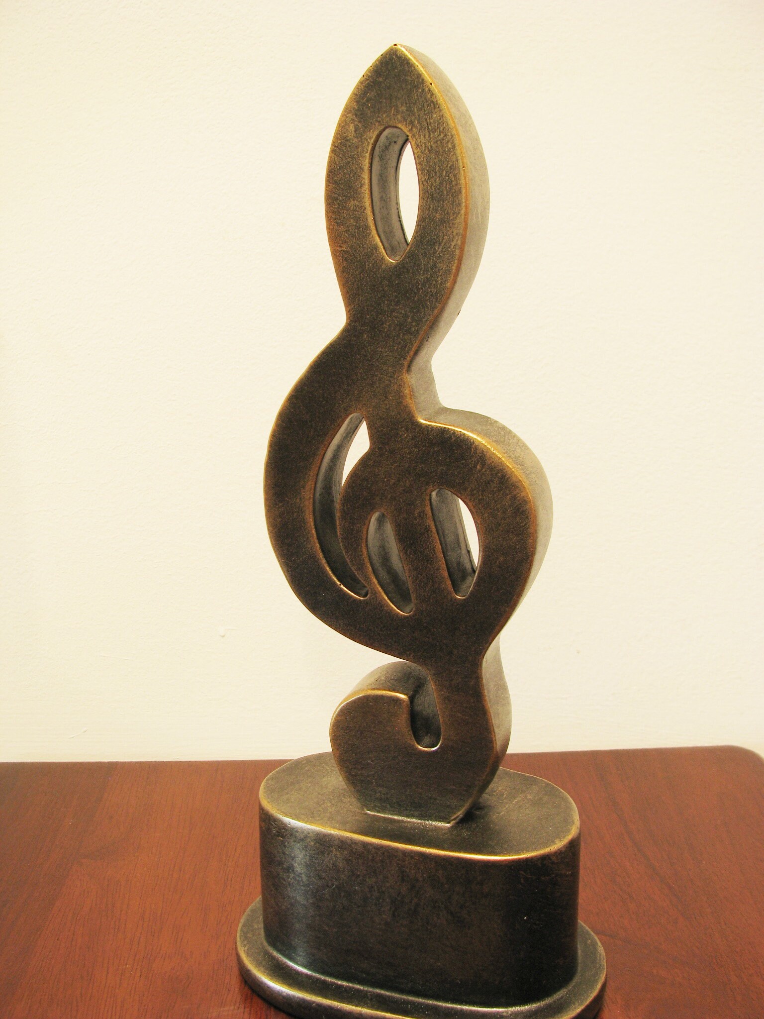 Musical Note Statue. 11 Inches Tall. Brand New. Charming. - Etsy
