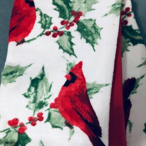 Two Lovely Red Cardinal Kitchen Towels. Brighten Your Day. Captures the ...