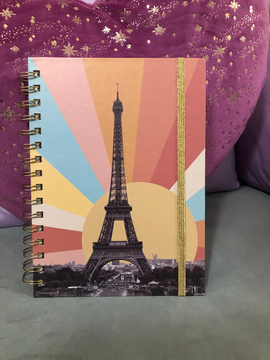 Lovely Vintage Paris Eiffel Tower Journal. - Etsy