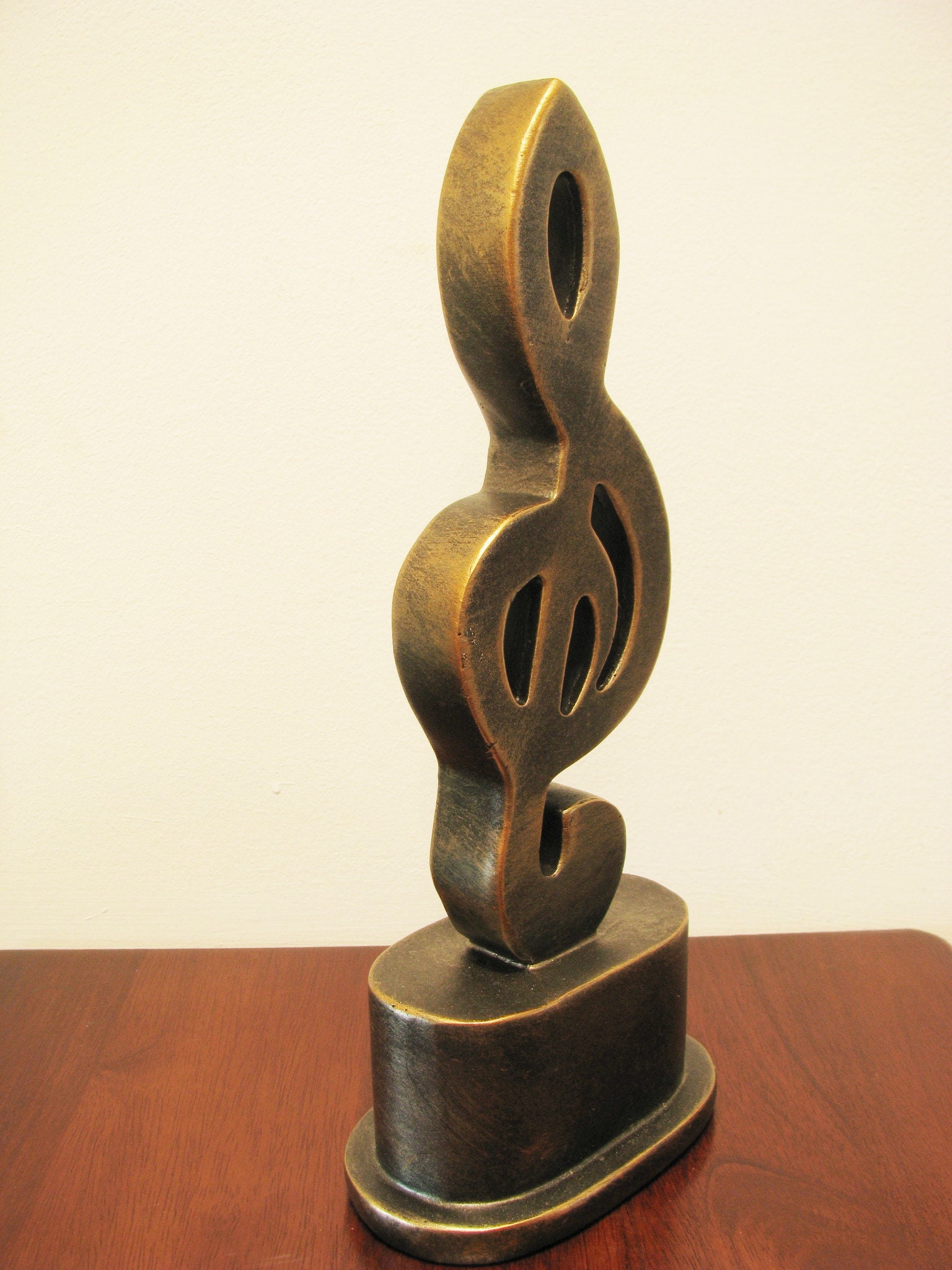 Musical Note Statue. 11 Inches Tall. Brand New. Charming. - Etsy