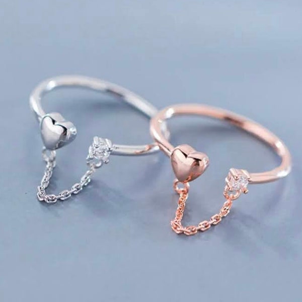 Dangle Charm Ring - Etsy