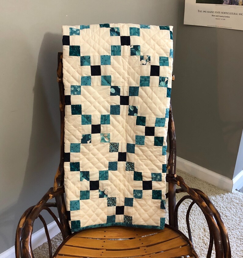 Single Irish Chain Small Quilt - Etsy