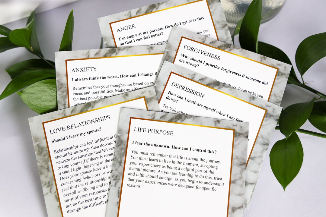 Therapy Cards - Etsy