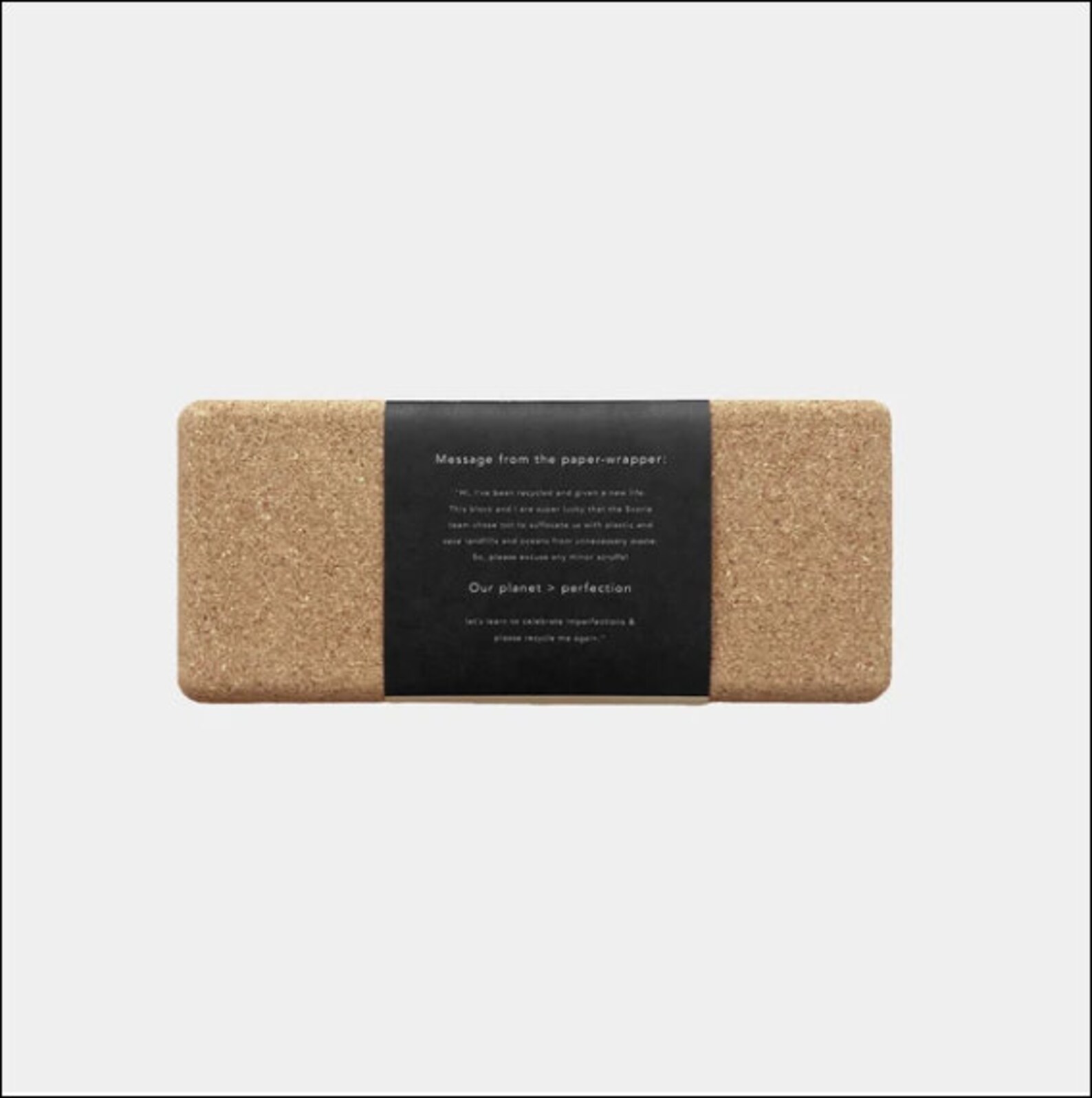 PAIR of Moon Cork Yoga Blocks by Scoria World (100% Natural Cork ...