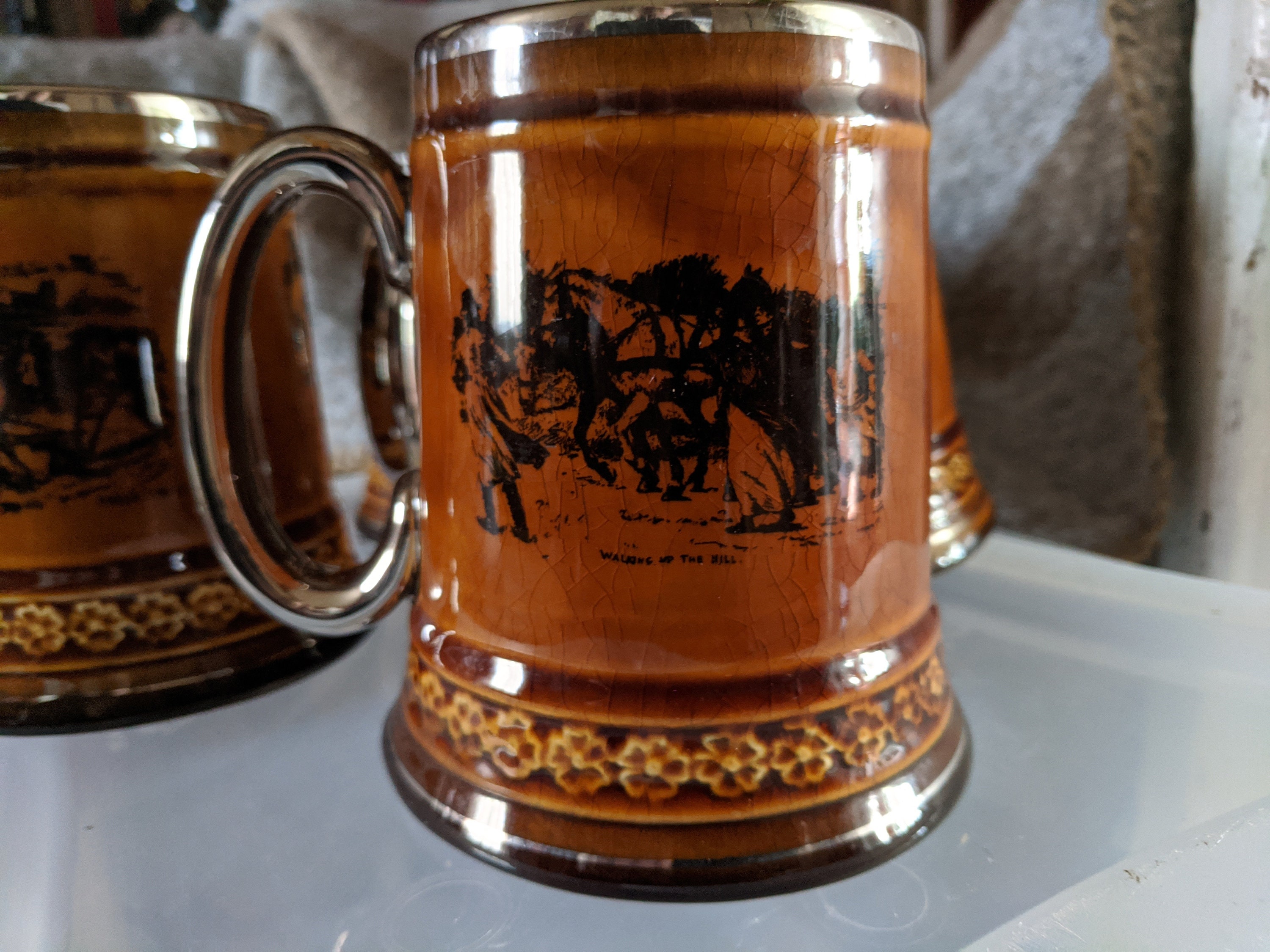 Ridgways Scenes of Coaching Days and Ways Ridgeway Beer Tankard - Etsy