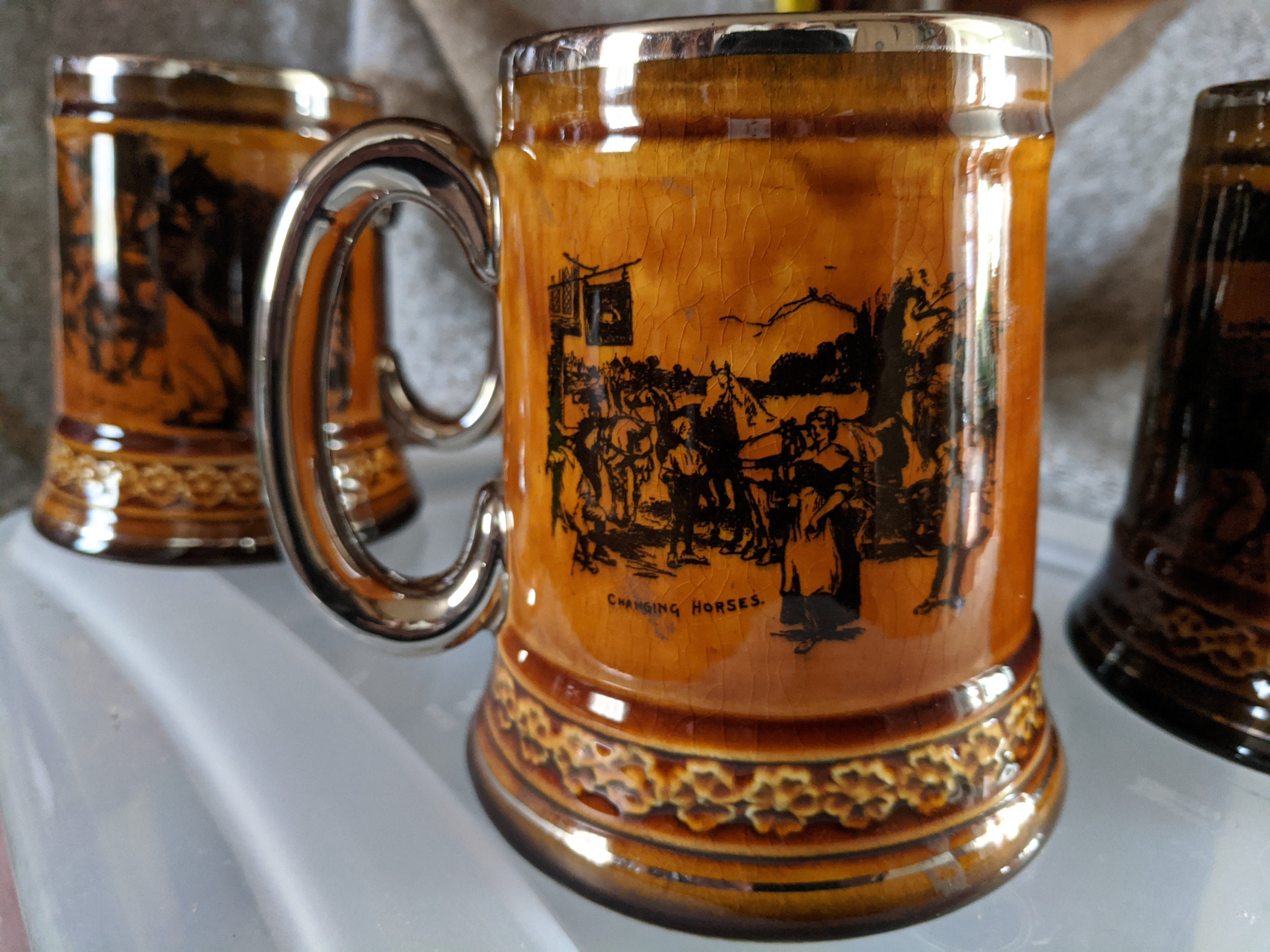 Ridgways Scenes of Coaching Days and Ways Ridgeway Beer Tankard - Etsy