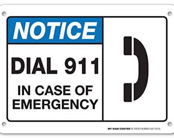 Dial 911 | Etsy