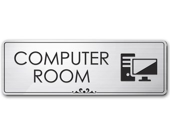 Computer Room Sign - Etsy