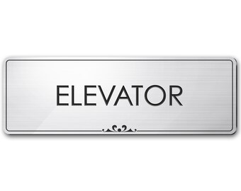 Elevator Sign | Etsy