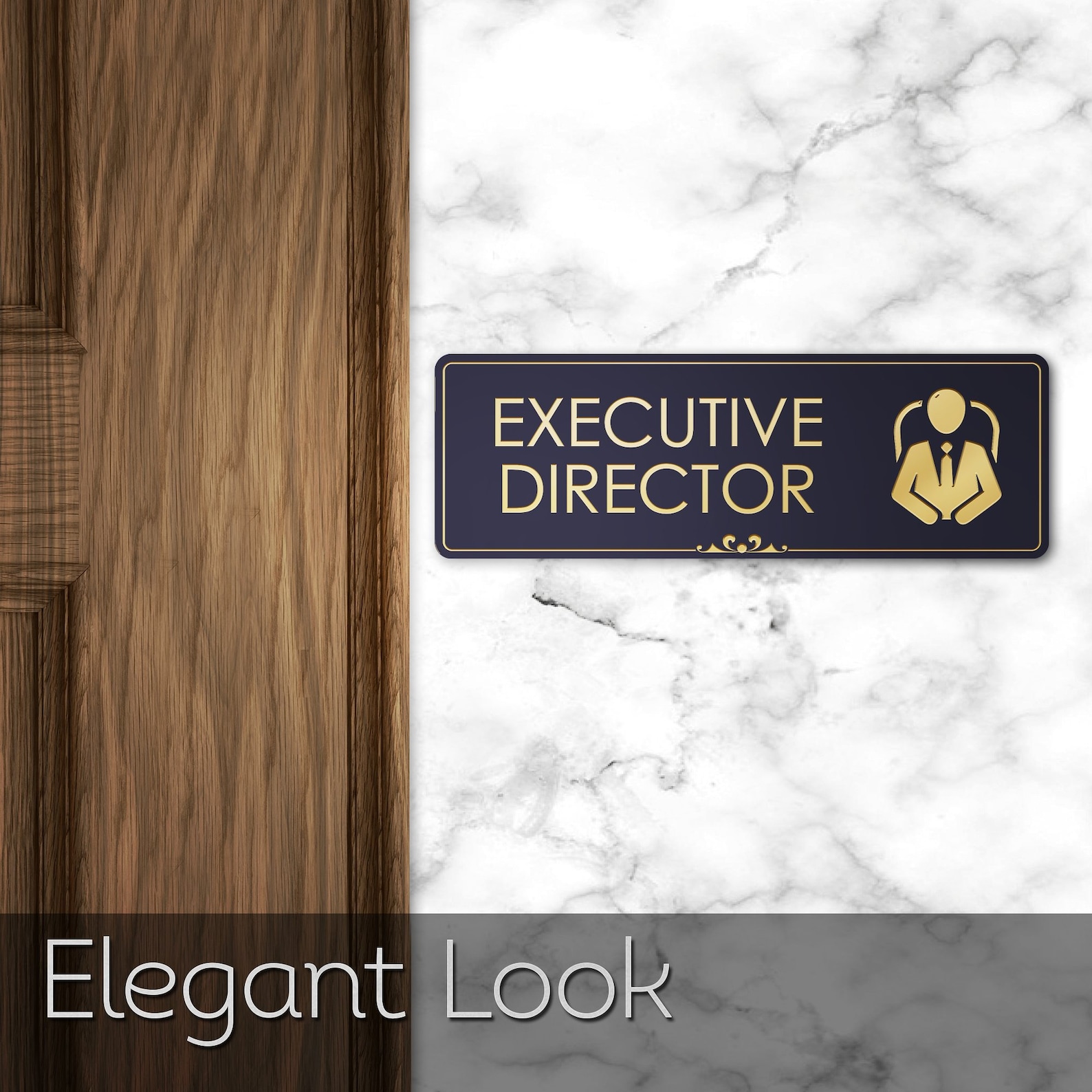 Executive Director Office Door Sign Name Plates for Desks | Etsy