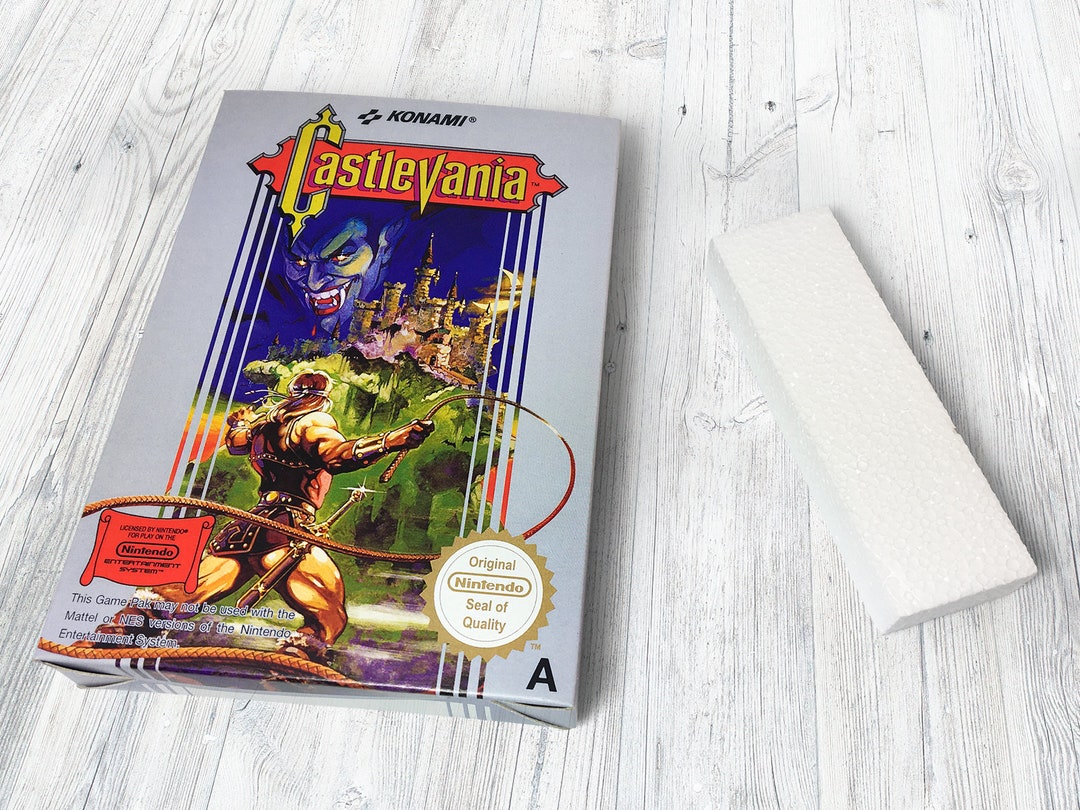NES Box: Castlevania [UKV-A] - Etsy