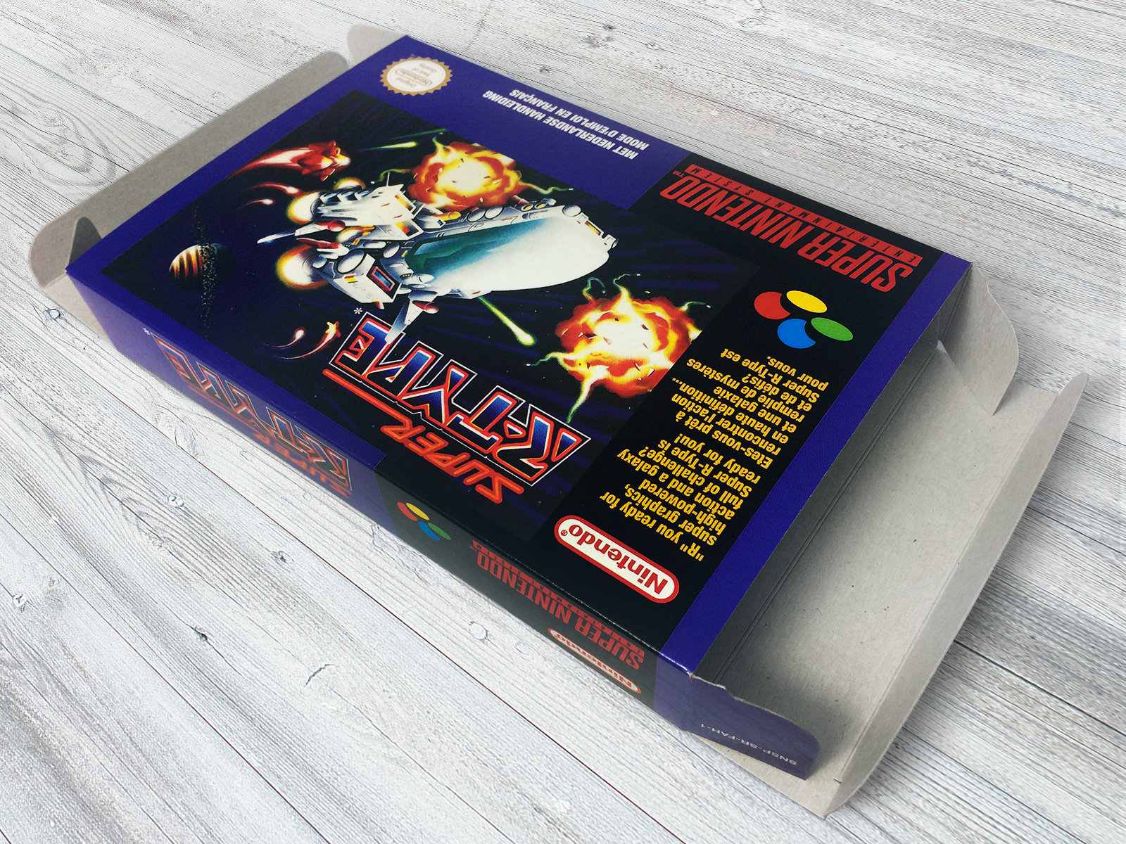 SNES Box: Super R-type - Etsy