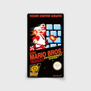 NES Label: Super Mario Bros. - Etsy