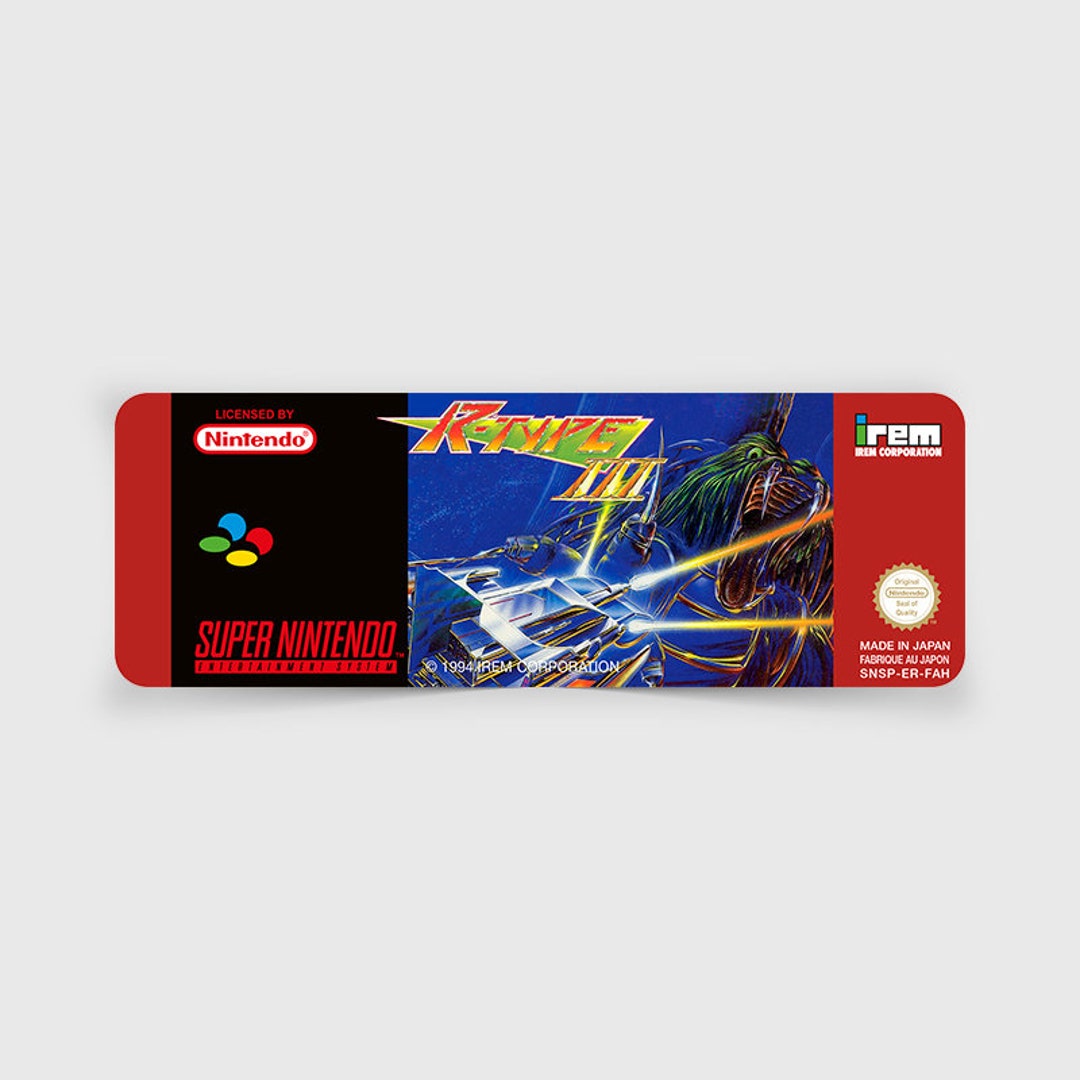 SNES Label: R-type 3 - Etsy