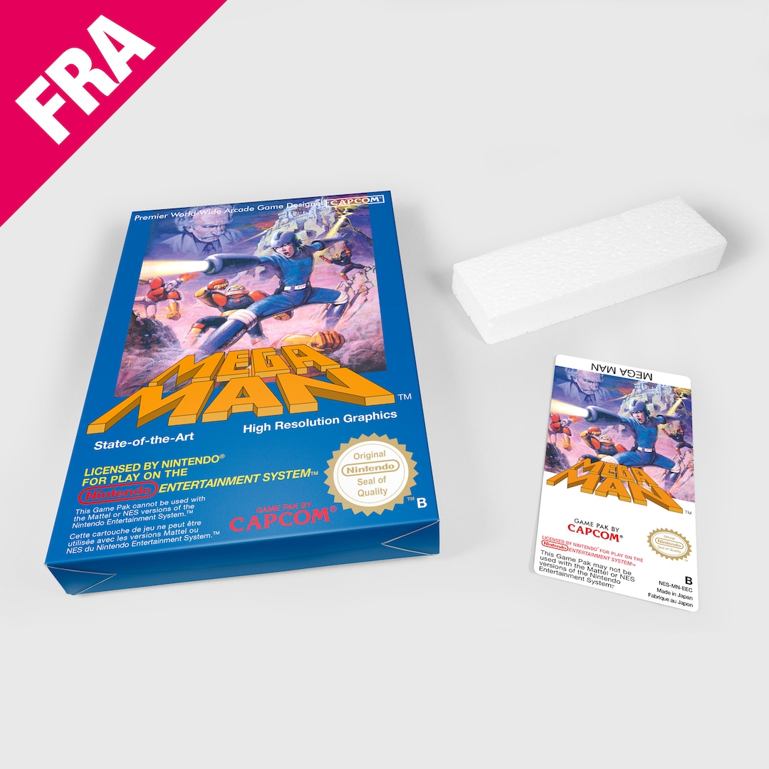 NES Box: Mega Man - Etsy
