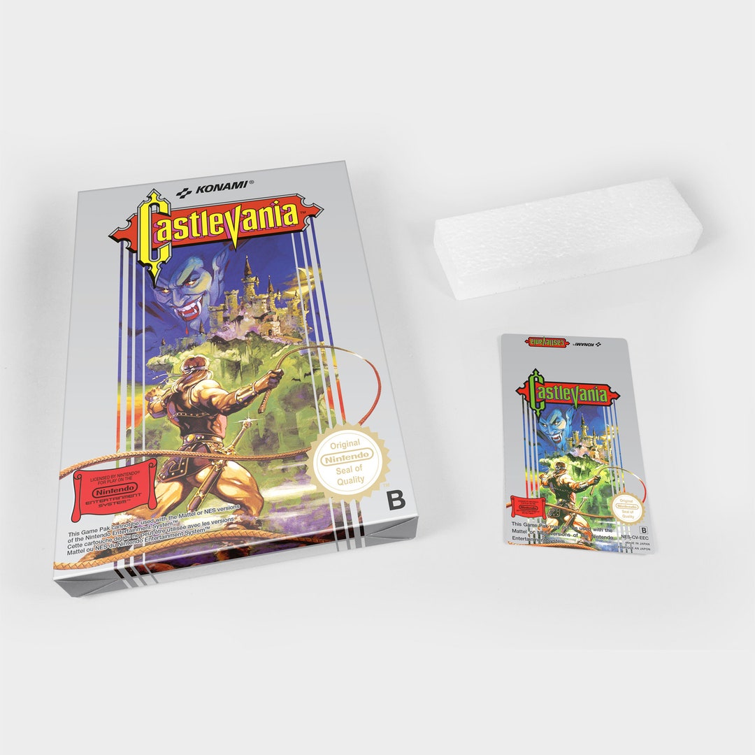 NES Box: Castlevania [FRA] - Etsy