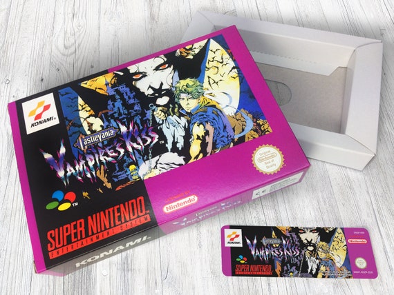 SNES Box: Castlevania Vampire's Kiss EUR | Etsy