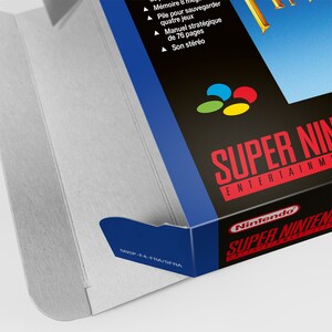 SNES Box: Final Fantasy II [fra-custom] - Etsy