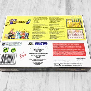 SNES Box: Super Bomberman 3 - Etsy
