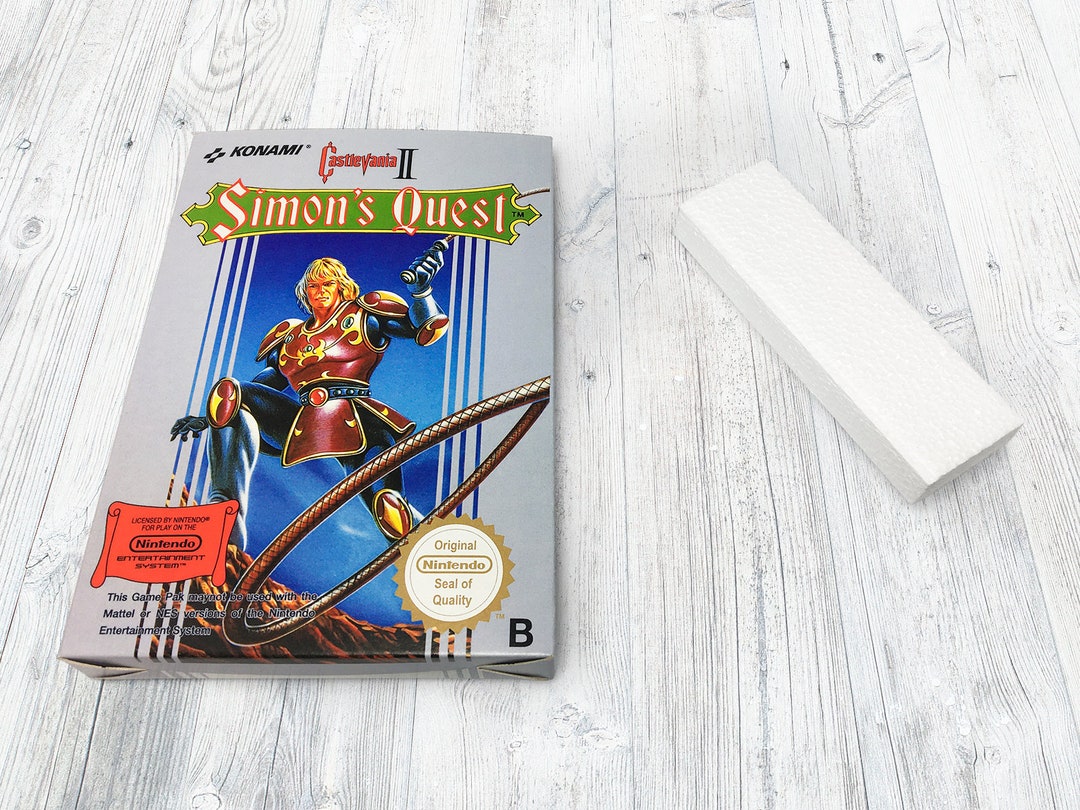NES Box: Castlevania II - Simon's Quest - Etsy