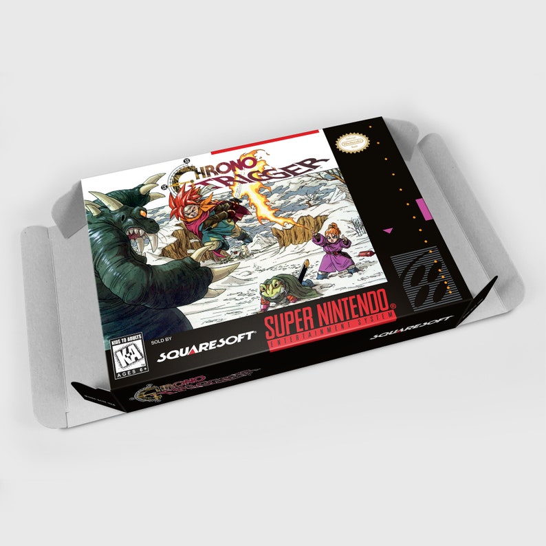 SNES-box: Chrono Trigger [USA] - Etsy.de