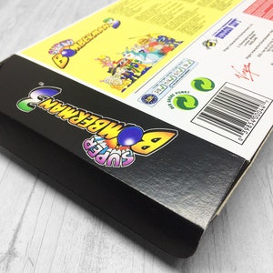 SNES Box: Super Bomberman 3 - Etsy