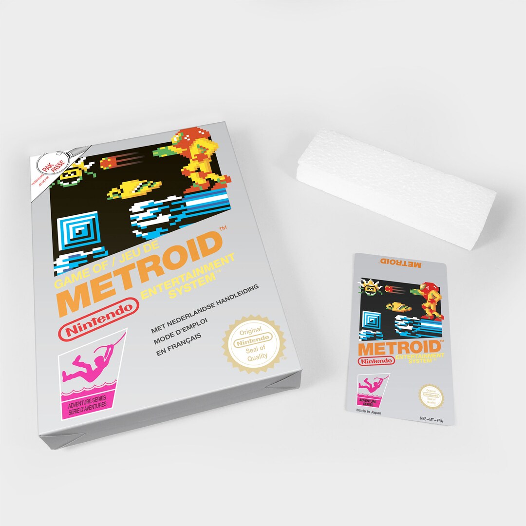 NES Box: Metroid - Etsy