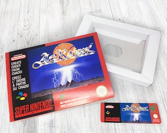 Snes Box Art - Etsy UK