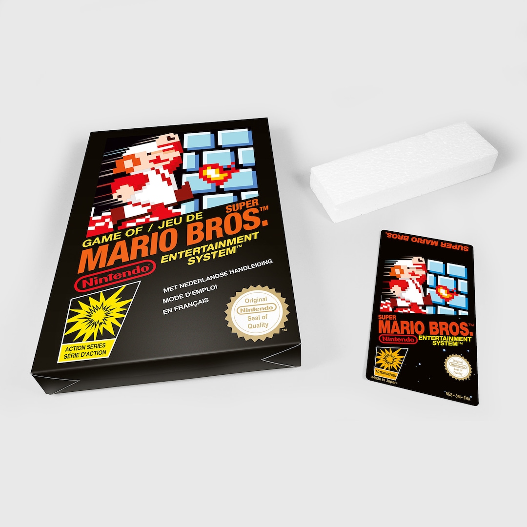 NES Box: Super Mario Bros. [FAH] - Etsy