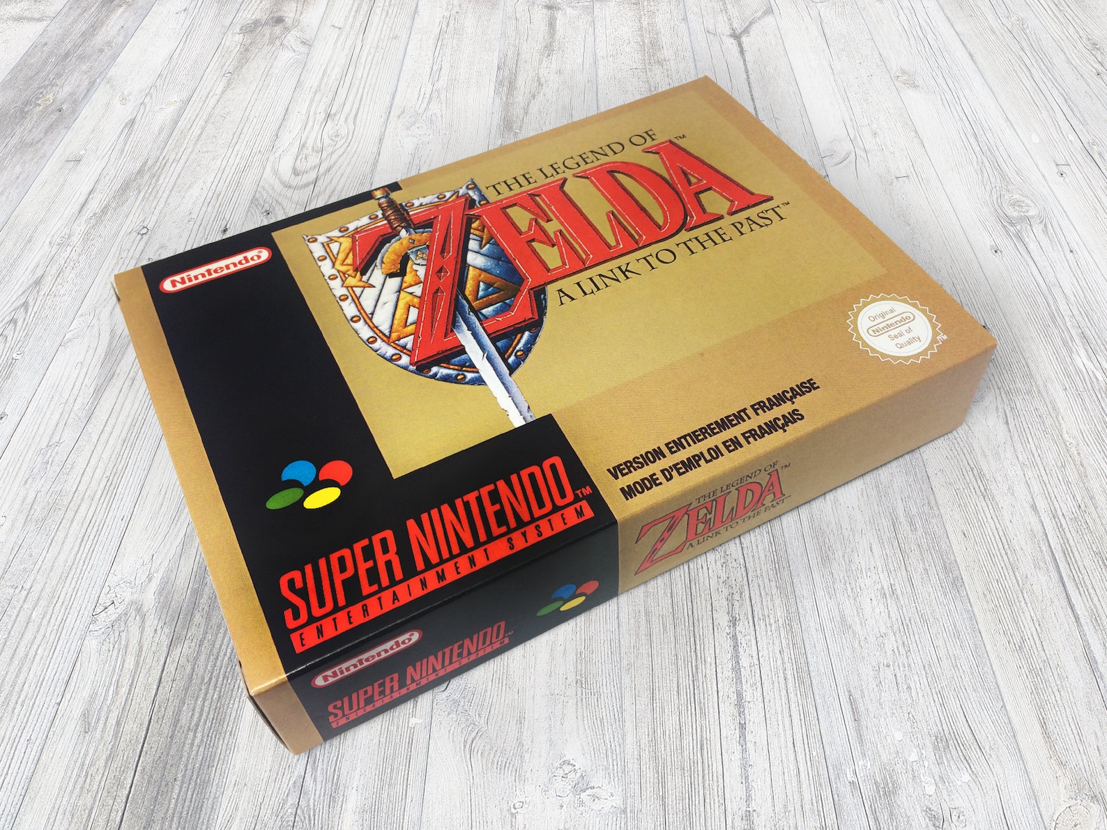 Boite SNES : Zelda - A Link to the Past [FRA] - Etsy France