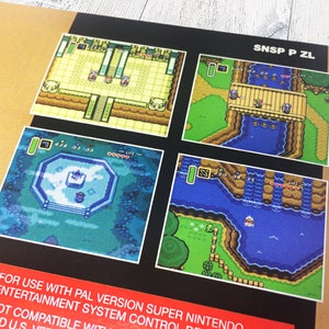 SNES Box: Zelda - A Link to the Past [UKV] - Etsy