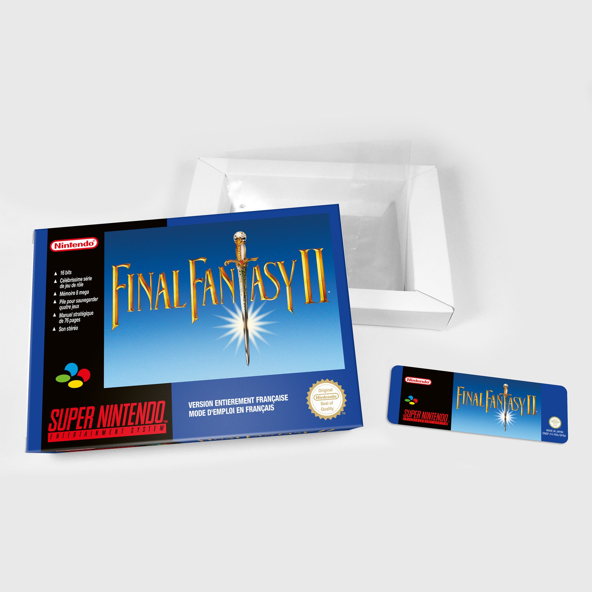 SNES Box: Final Fantasy II fra-custom - Etsy