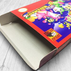 SNES Box: Super Bomberman 3 - Etsy