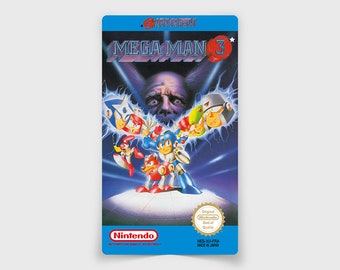 NES Mega Man 2 Glossy Replacement Label Decal Sticker Nintendo - Etsy