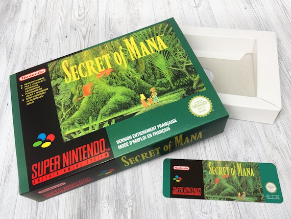 SNES Box: Secret of Mana | Etsy