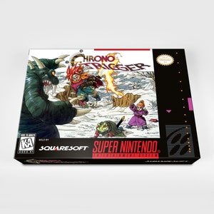 SNES-box: Chrono Trigger [USA] - Etsy.de