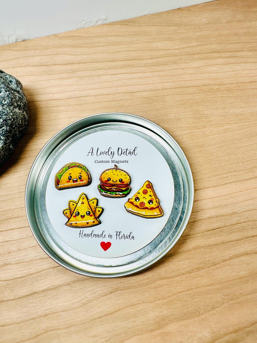 Fast Food Magnets: Taco, Pizza, Burger Refrigerator Magnets - Etsy