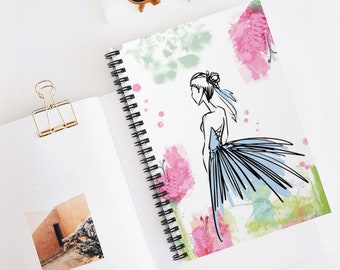 Notebook Blue Dress - Etsy