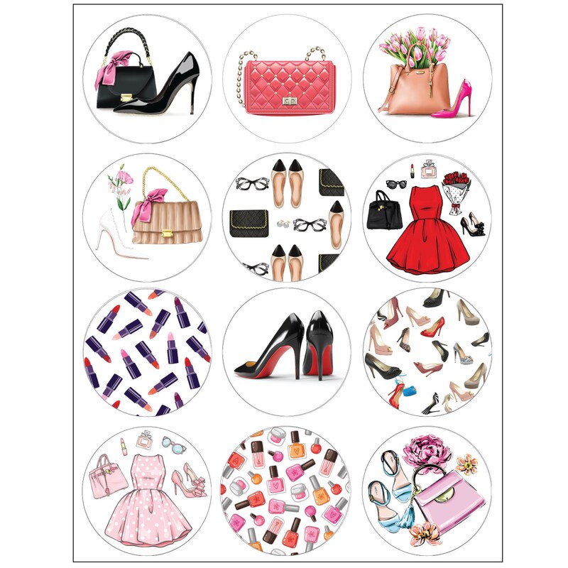 Fashion Stickers - Etsy