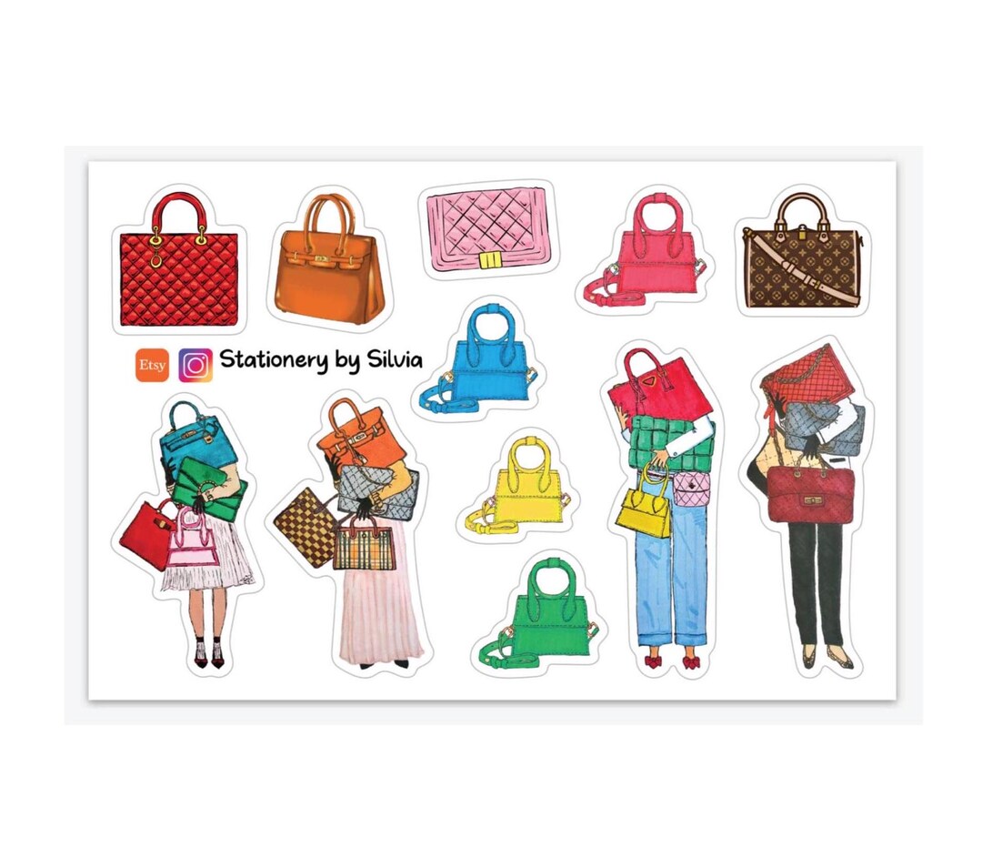 Fashion Vinyl Sticker Sheet | Cute Mug Cup Tumbler Pretty Premium ...