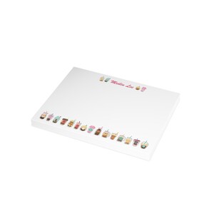 Custom Bubble Tea Stationery Set Boba Tea Lover Stationery With ...