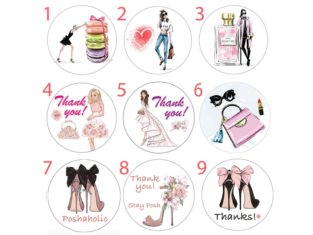 X48 Fashion Scrapbook Planner Stickers - Choose! Shoes Stickers ...