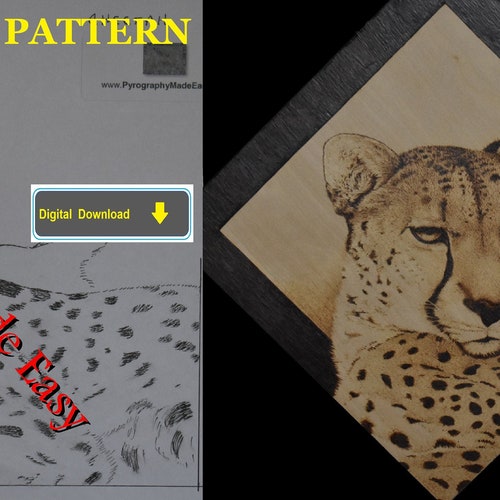 Dragonfly Pyrography Pattern Wood Burning Pattern Digital - Etsy