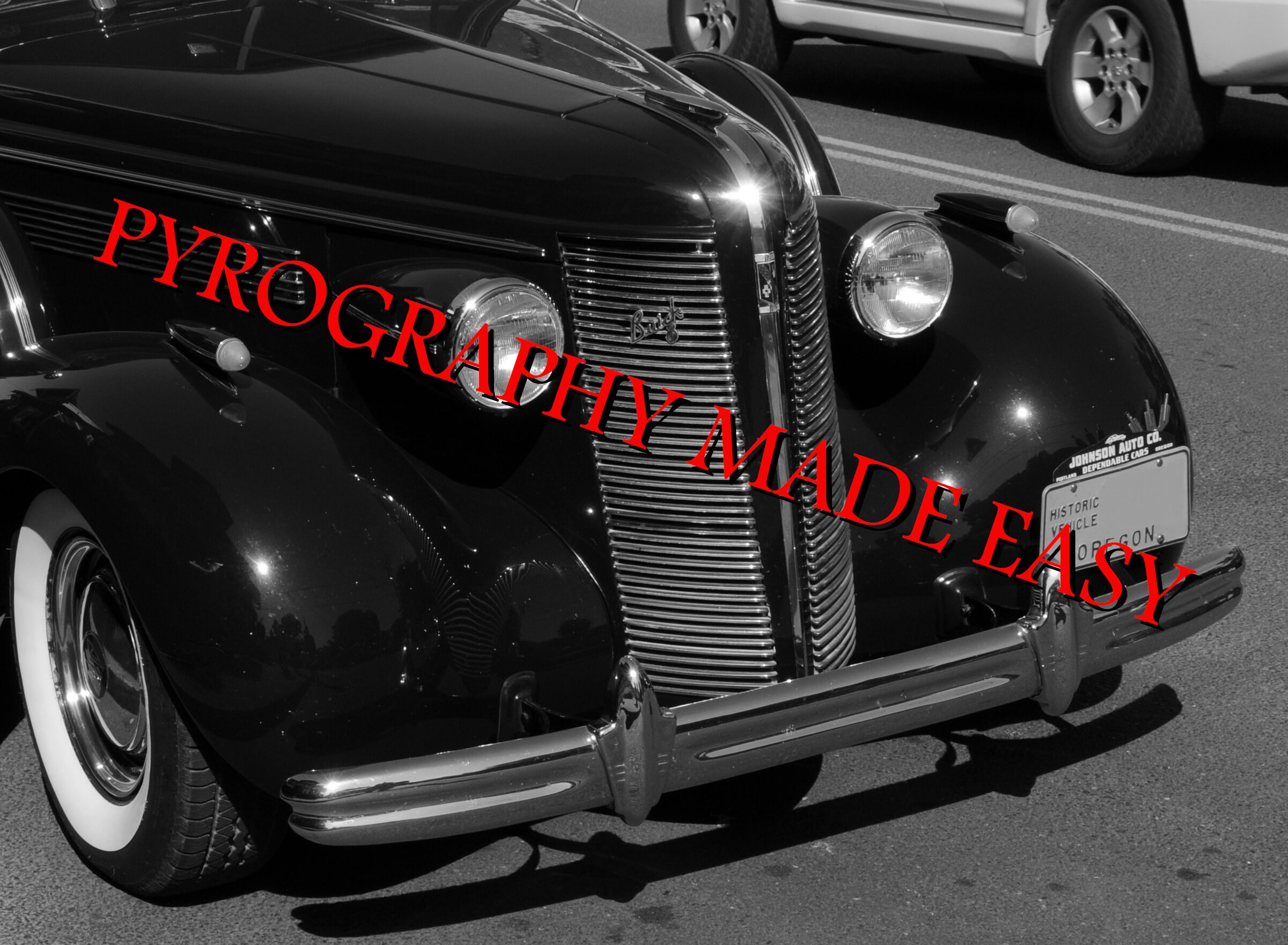 Ford Buick Car Pyrography Pattern Wood Burning Pattern Digital Download ...