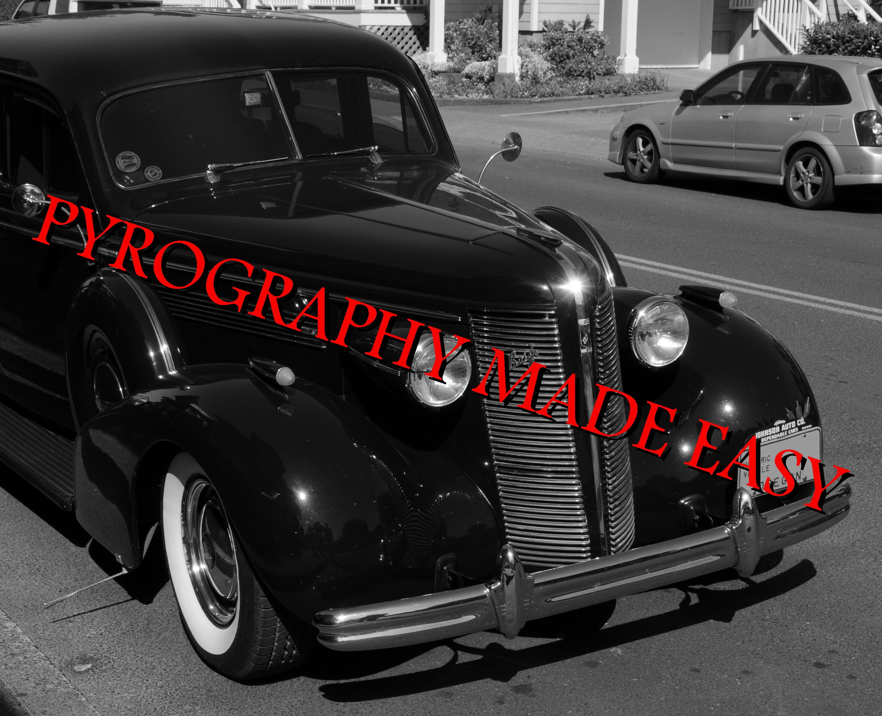 Ford Buick Car Pyrography Pattern Wood Burning Pattern Digital Download ...