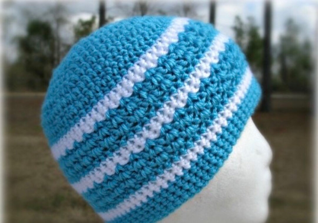 Handmade Football Team Color Beanie - Etsy