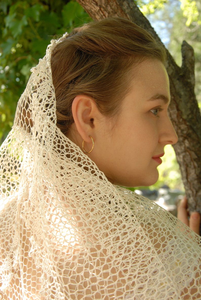 Hand Crocheted Heirloom Lace Veil - Etsy