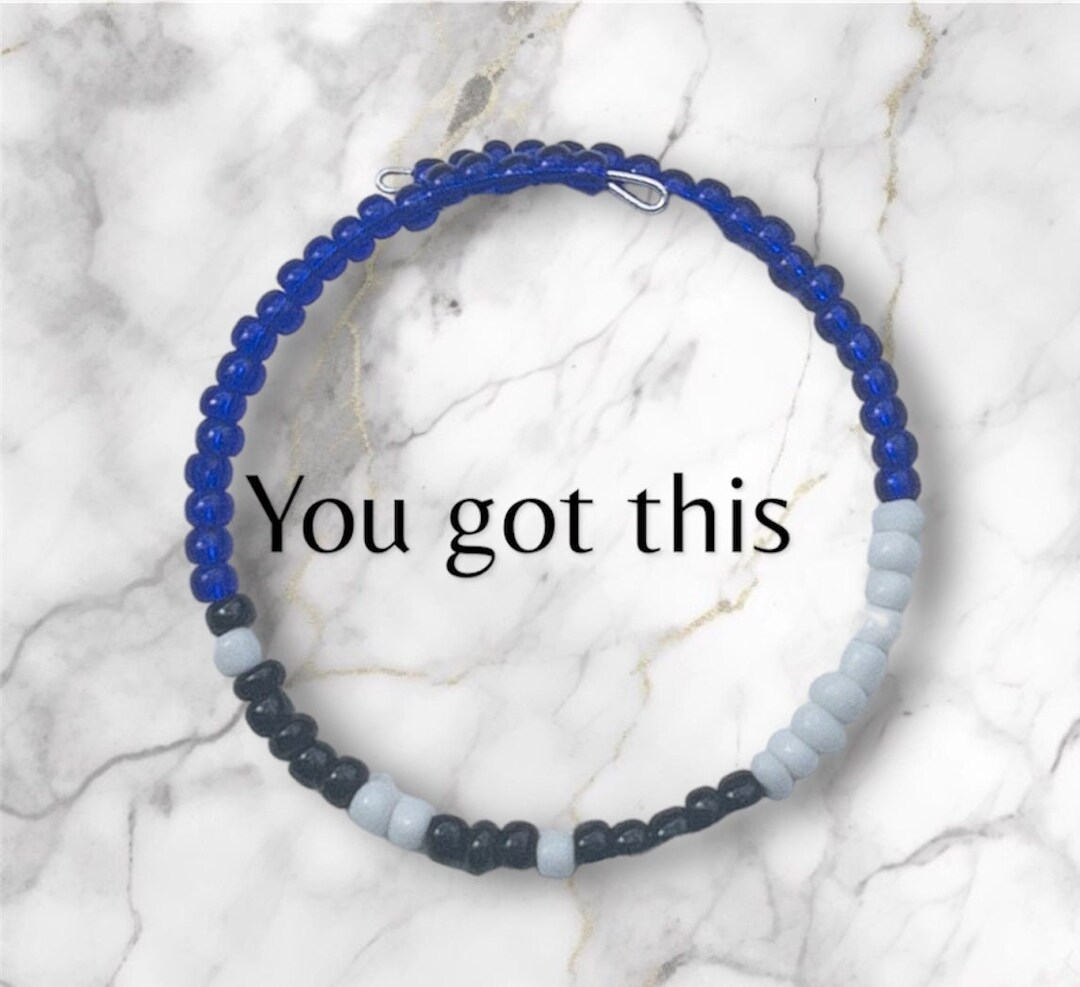 You Got This| Morse Code Memory Wire Friendship Bracelet - Handcrafted ...
